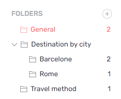 Why and how to create folders in the Planning tab?